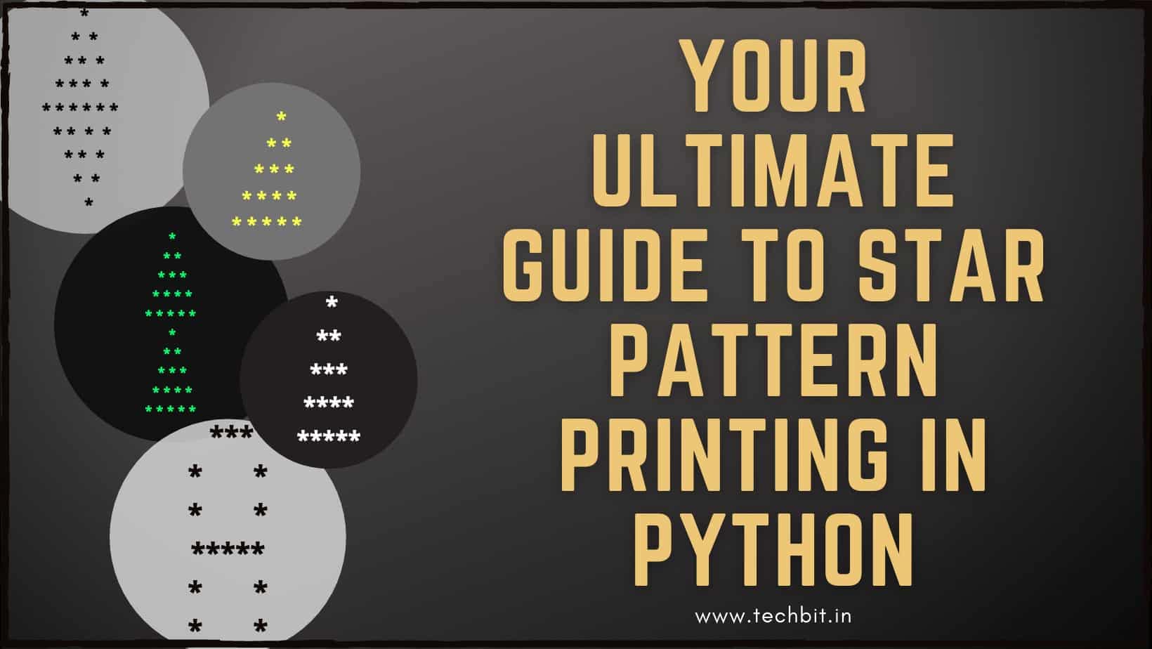 Pattern Printing In Python Easily Approach Star Patterns