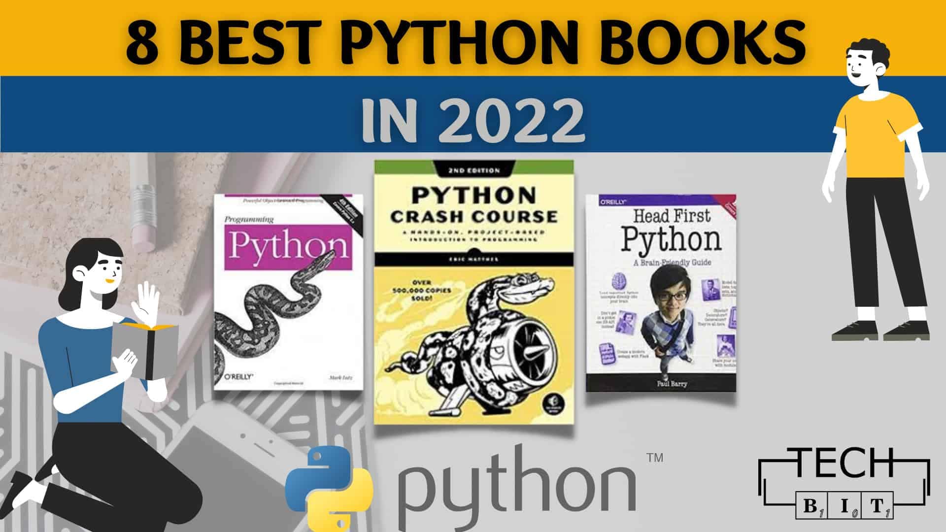 8 Best Python Books for Beginners and Advanced Programmers